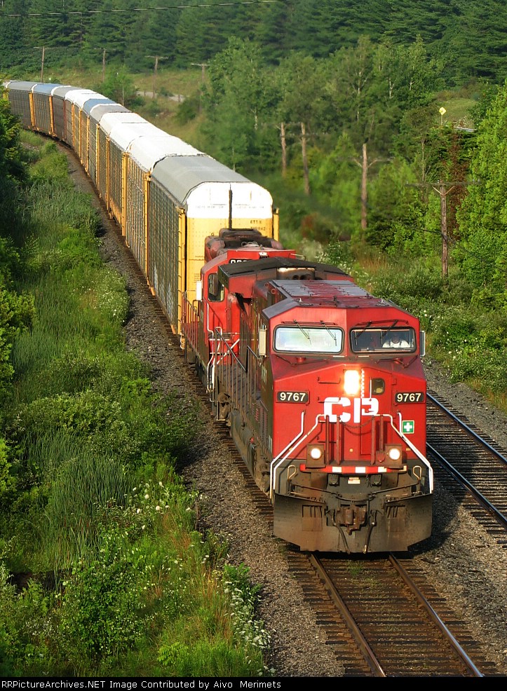 CP 9767 at Coakley Siding.